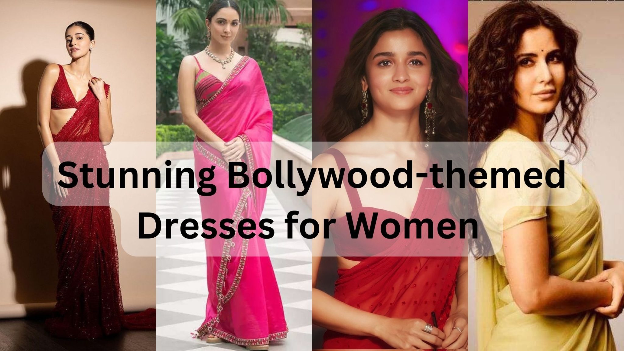 Stunning Bollywood Themed Dresses for Women